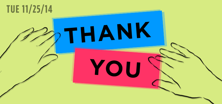 Margit's Note: Hey, Thanks - TueNight.com